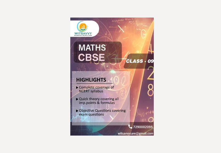 CLASS 9 Study Material (2024 Edition) | Witsavvy